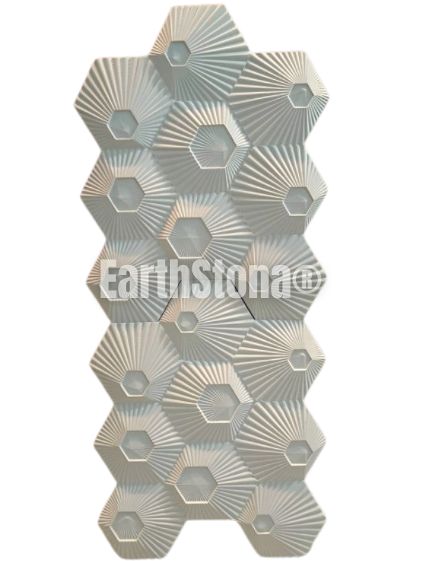3D Round Natural Stone Wall Carving | EarthStona