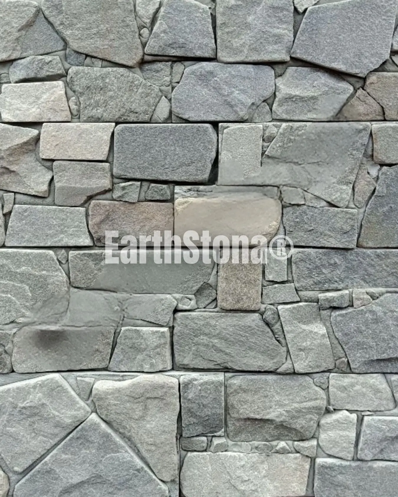 Stone Wall Cladding | Pink White Flower in Sandstone | EarthStona