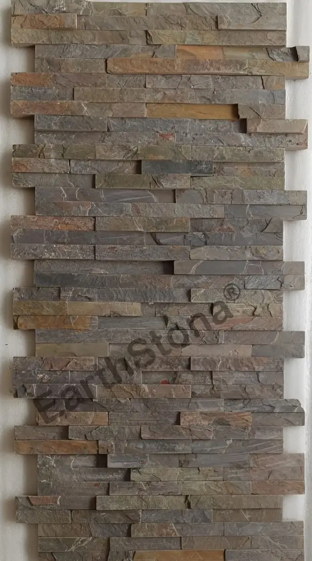 Multi Grey Stone Wall Cladding | EarthStona